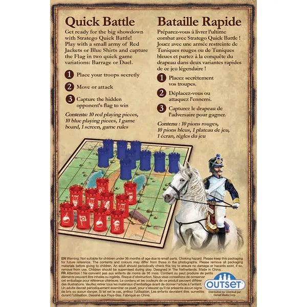 Stratego Quick Battle – Toy Soup