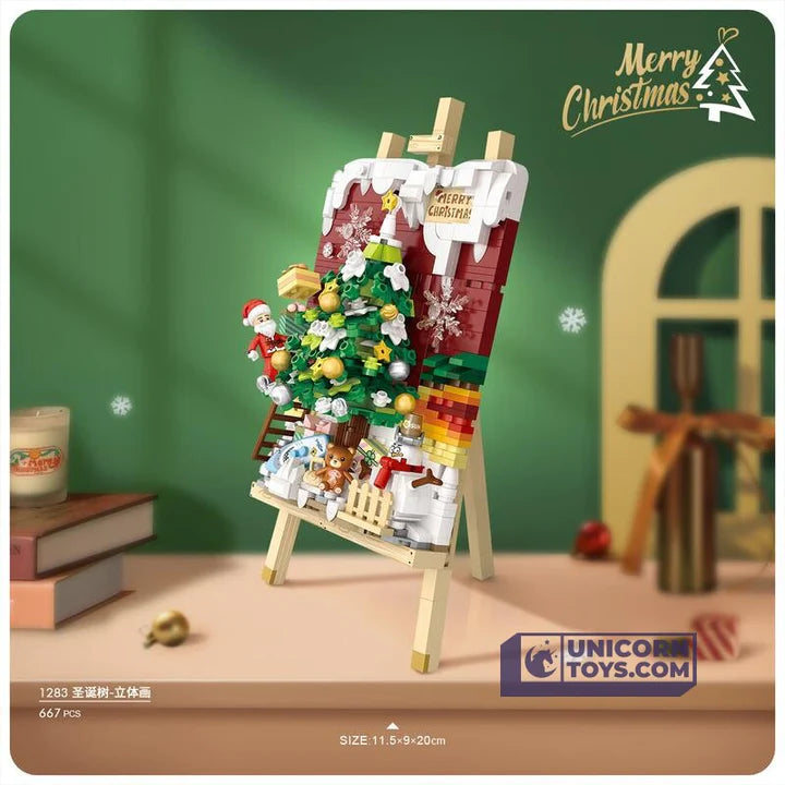 LOZ Christmas Tree Mini Block Painting – Toy Soup