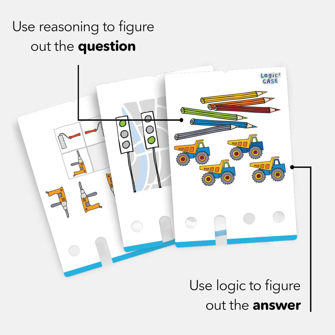 Logic! CASE 6+ Expansion: Construction Sites – Toy Soup