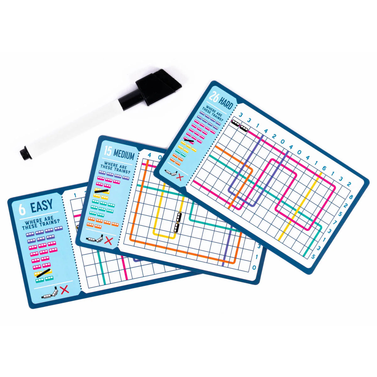 Brain Train Logic Puzzles – Toy Soup