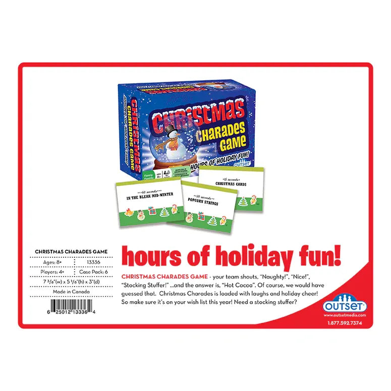 Christmas Charades Box Game – Toy Soup