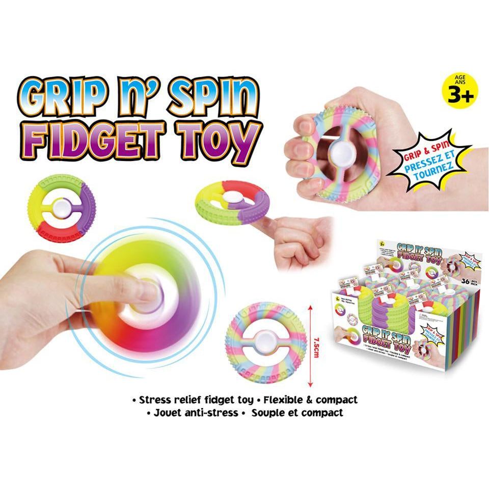 Grip N' Spin Fidget Toy – Toy Soup