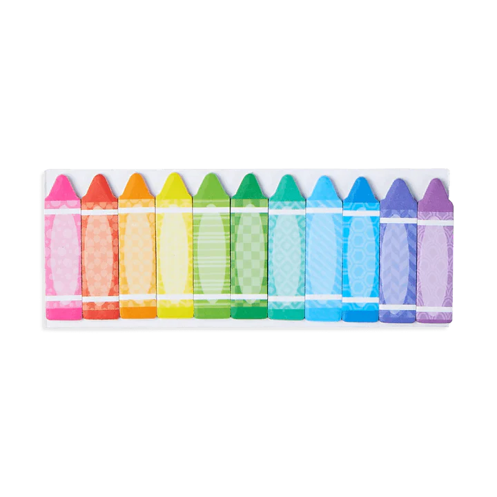 Note Pals Sticky Tabs - Rainbow Crayons – Toy Soup