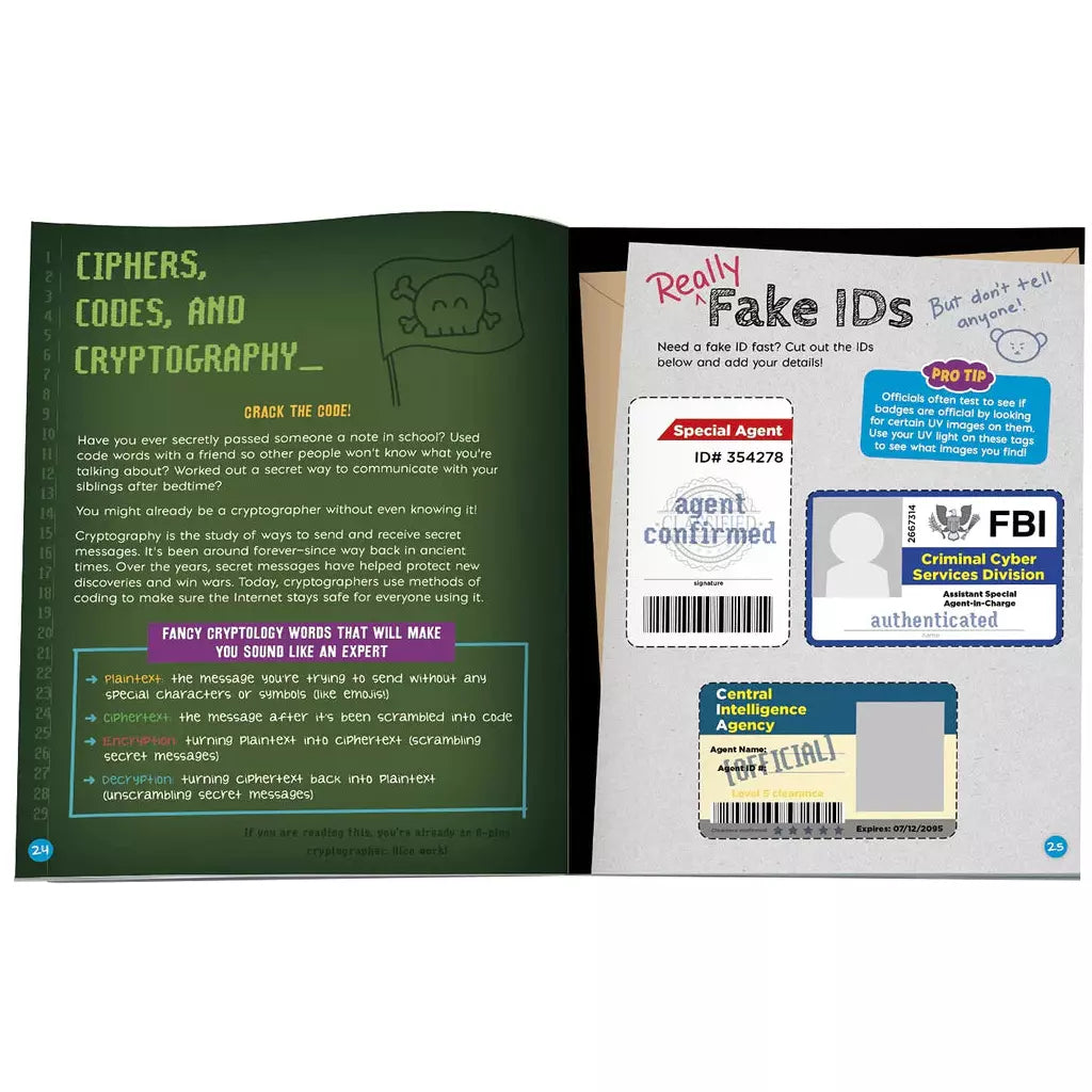 Top Secret: The Ultimate Invisible Ink Activity Book – Toy Soup