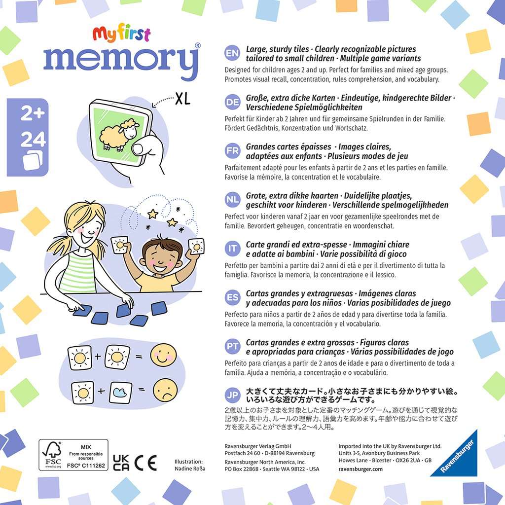 My First Memory Game My Favorite Things – Toy Soup