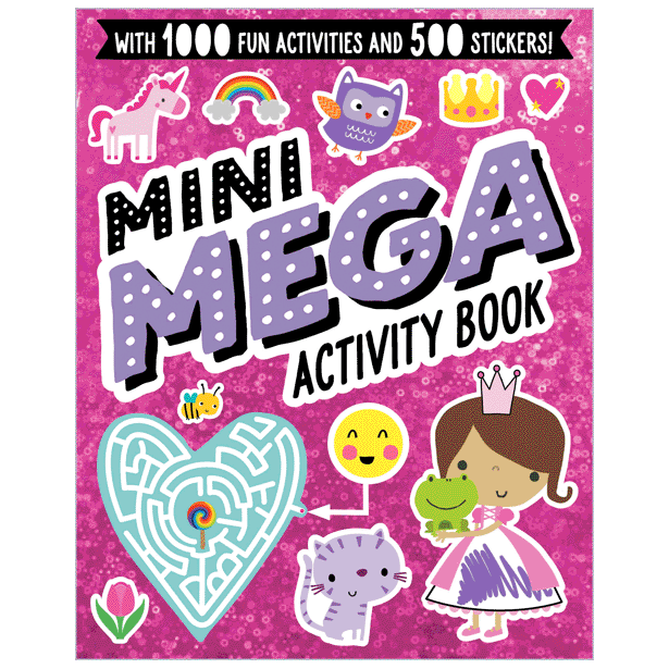 Mega Activity Book Pink – Toy Soup