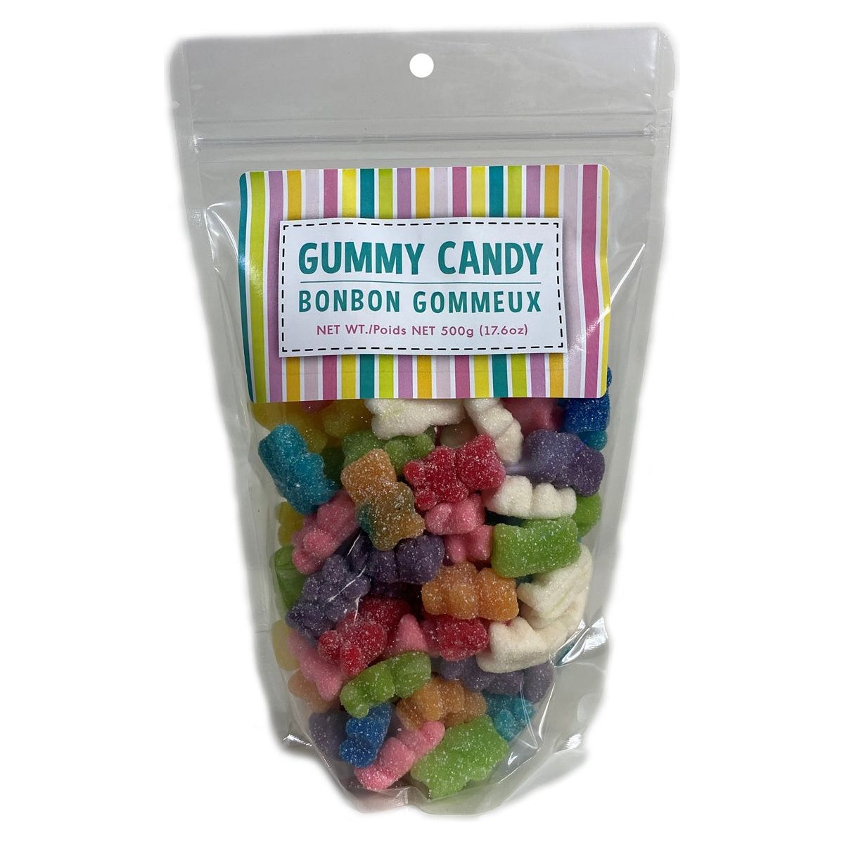 Rainbow Sugared Gummy Bears 500g – Toy Soup