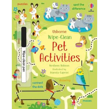 Wipe-Clean Pet Activities – Toy Soup