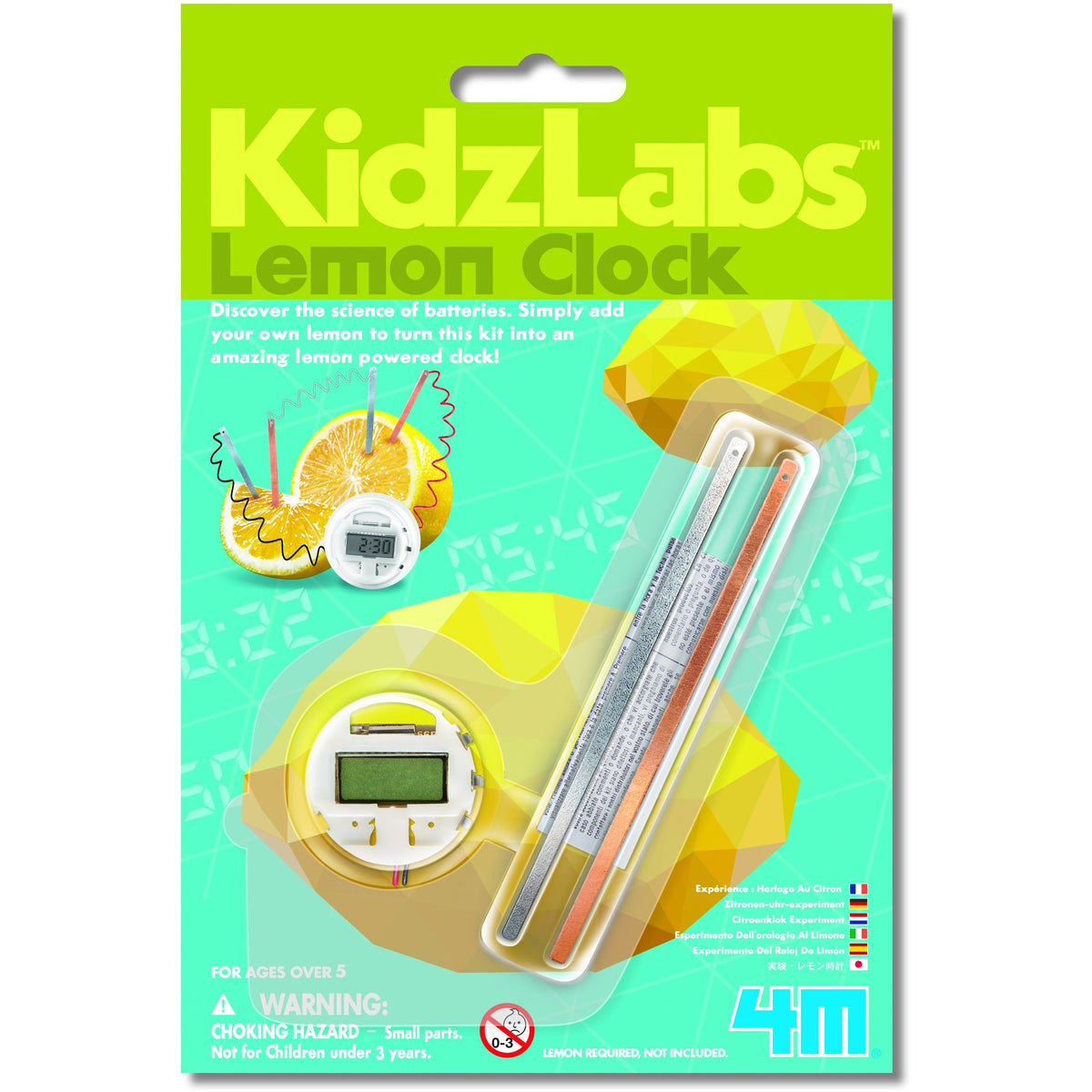 4M Lemon Clock – Toy Soup