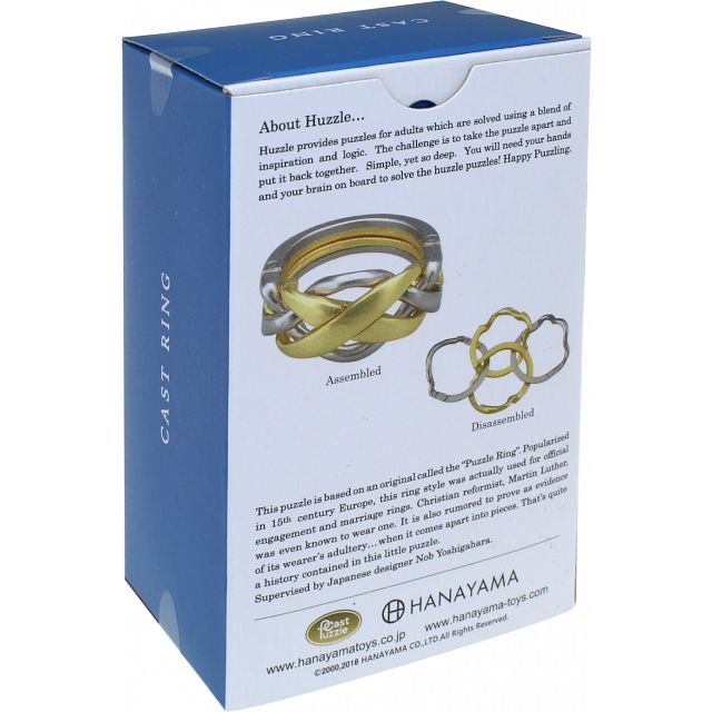 L4 Hanayama Cast Puzzle - Ring – Toy Soup