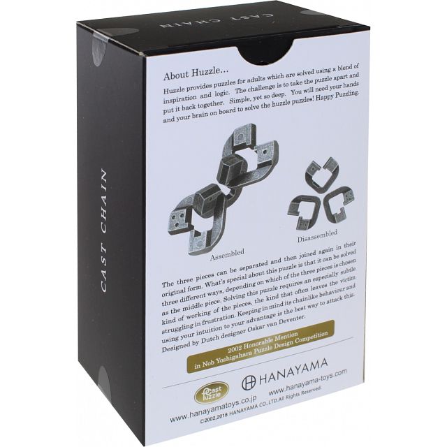 L6 Hanayama Cast Puzzle - Chain – Toy Soup