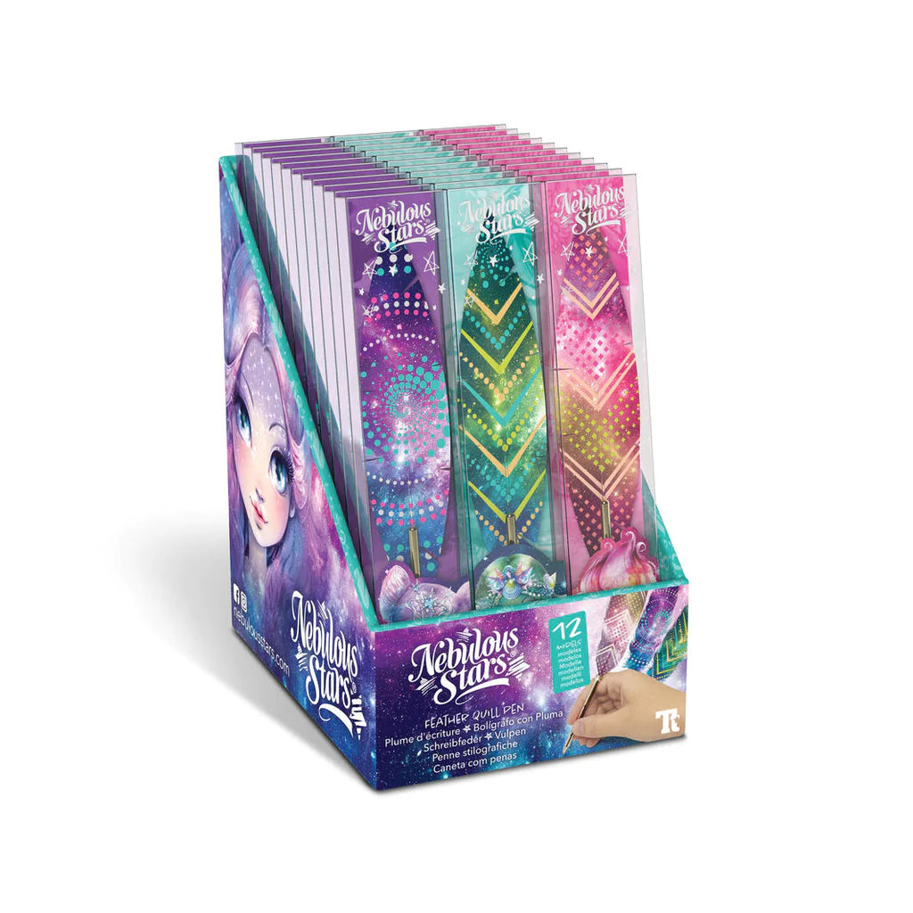 Nebulous Stars Feather Quill Pen – Toy Soup