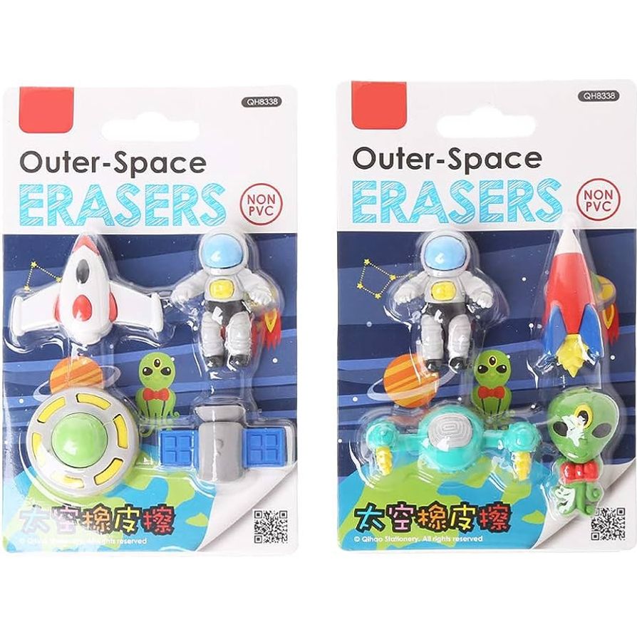 Outer Space Erasers – Toy Soup