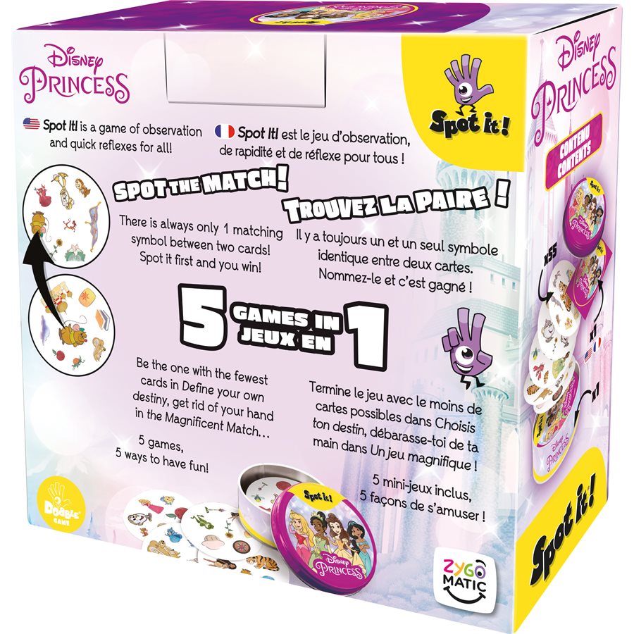 Spot It! Disney Princess – Toy Soup